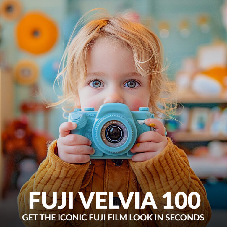 Iconic Fujichrome Velvia 100 Presets for Lightroom